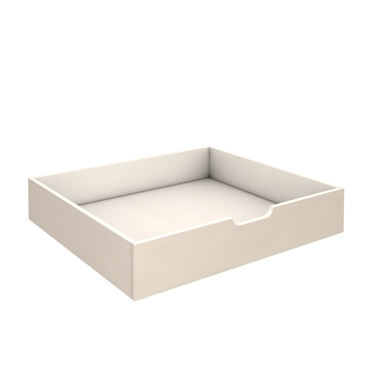 Cajón de cama con ruedas 94 cm DESTYLE de Breuyn tintado en blanco ...