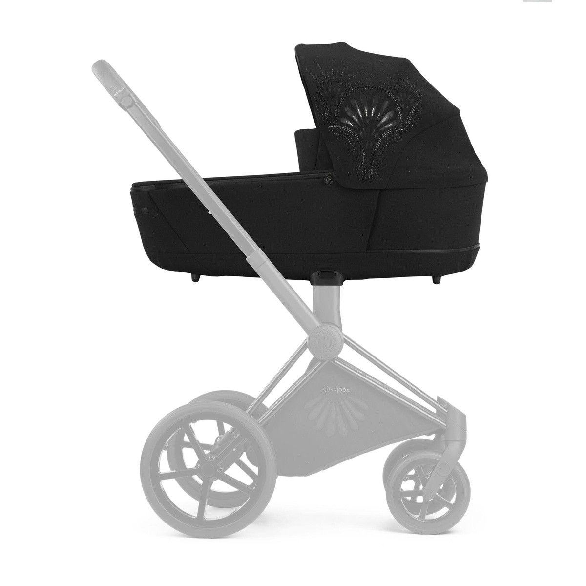 Capazo Lux PRIAM Cybex La Parisienne black | Abitare Kids